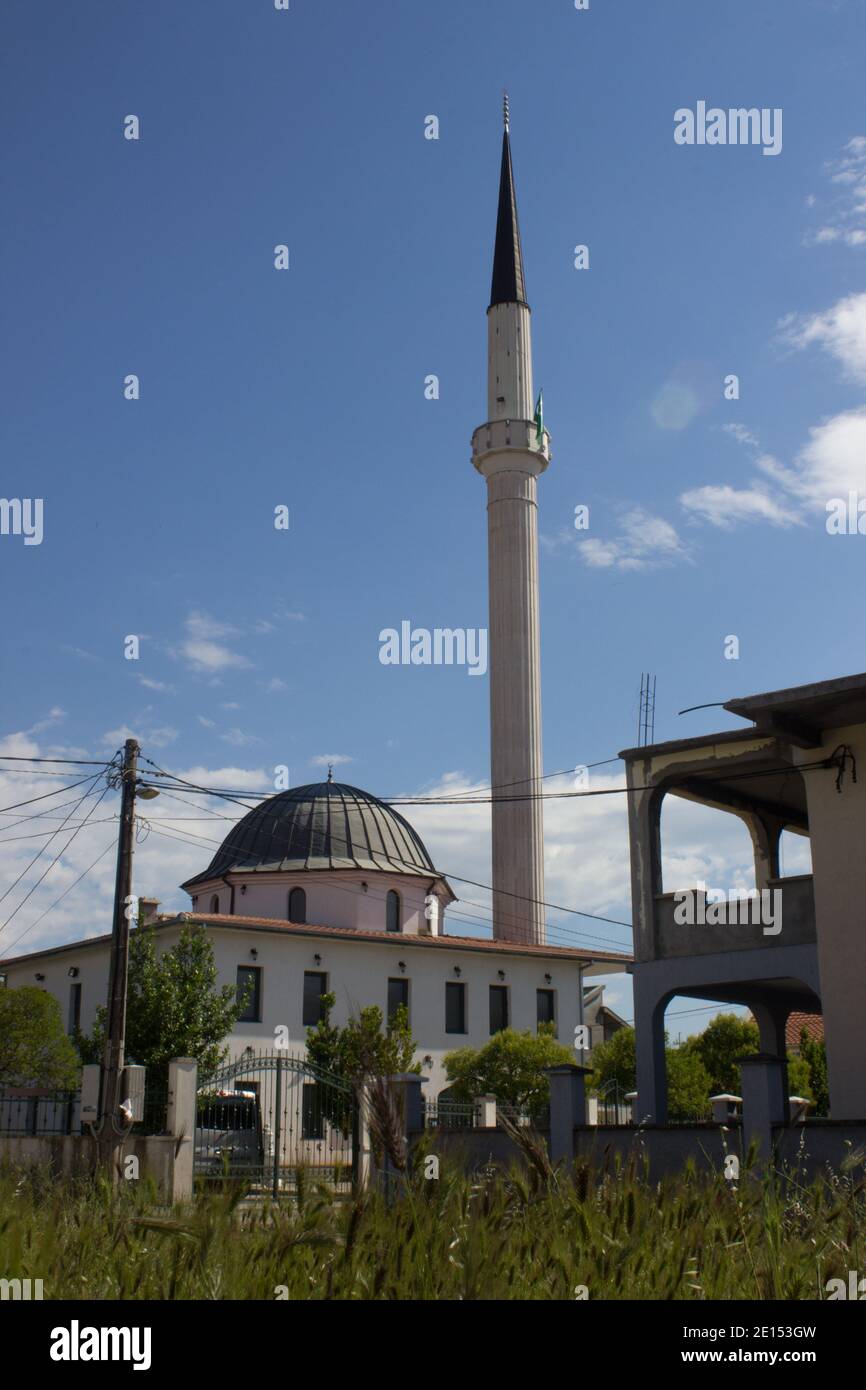 Podgorica Montenegro Tuzi muslim mosque Stock Photo - Alamy