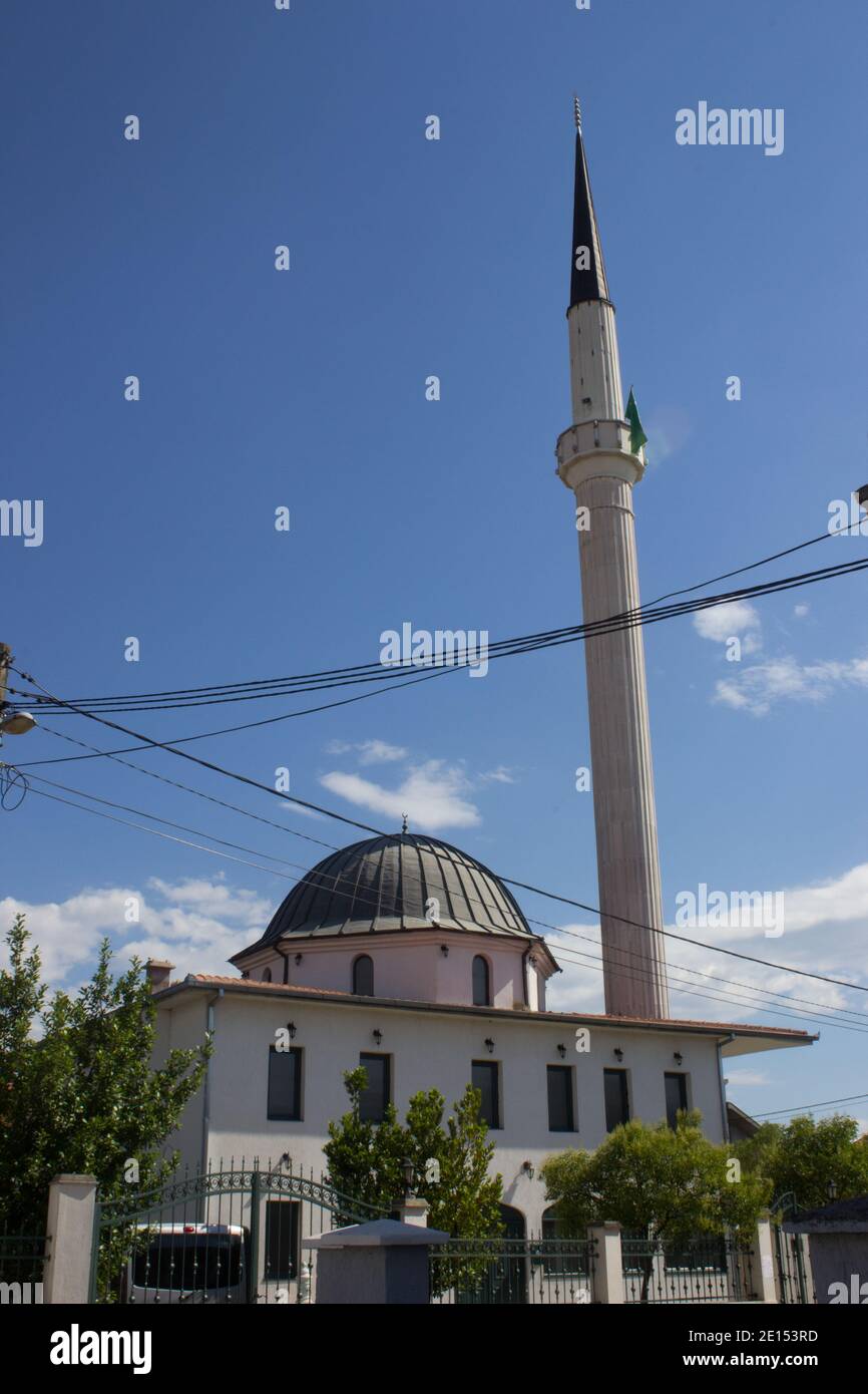 Podgorica Montenegro Tuzi muslim mosque Stock Photo - Alamy