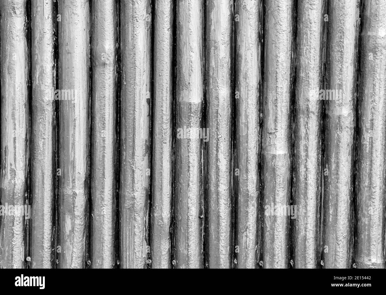 White painted Bamboo texture wall washed wood Stock Photo - Alamy