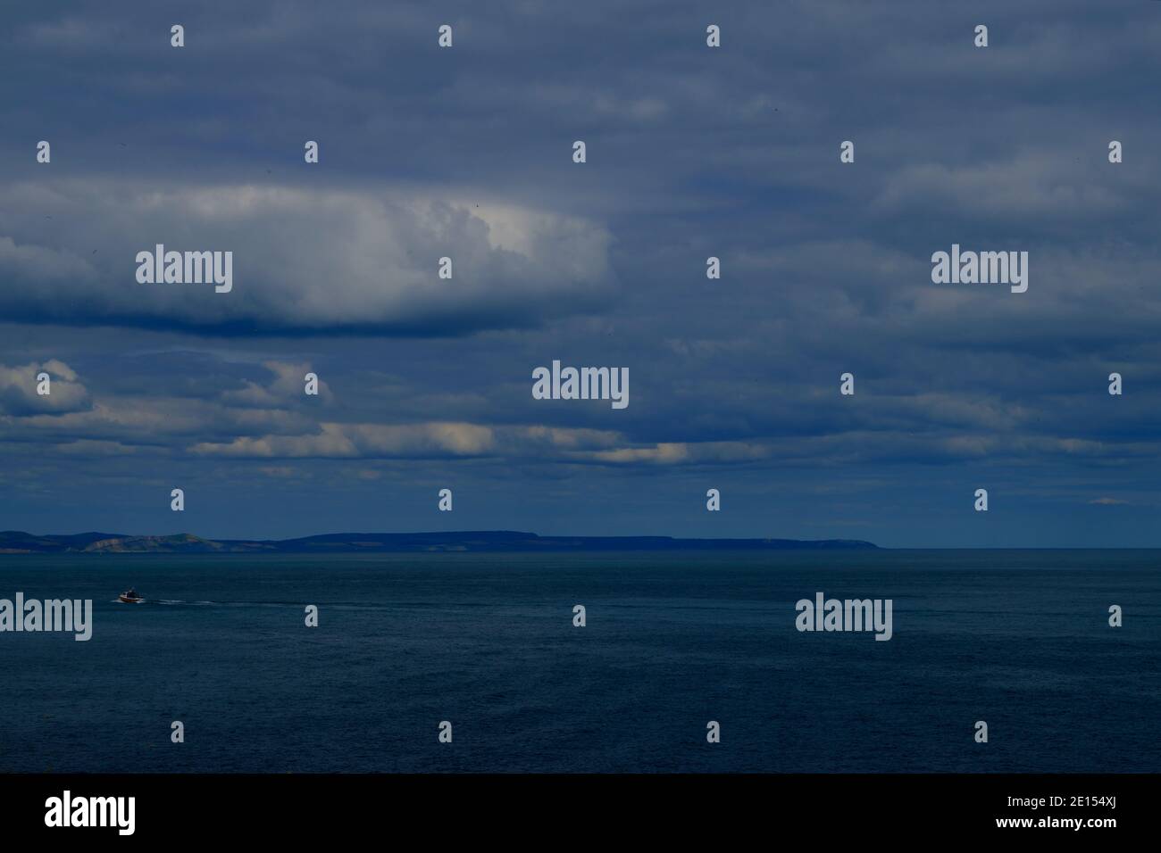 View of the Sea from the Isle of Portland, Dorset Stock Photo - Alamy
