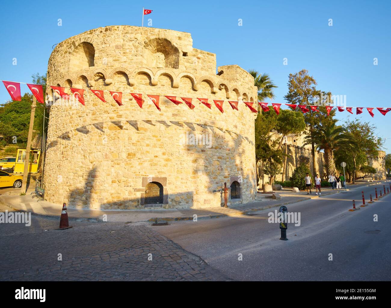 Cesme castle in cesme town hi-res stock photography and images - Alamy
