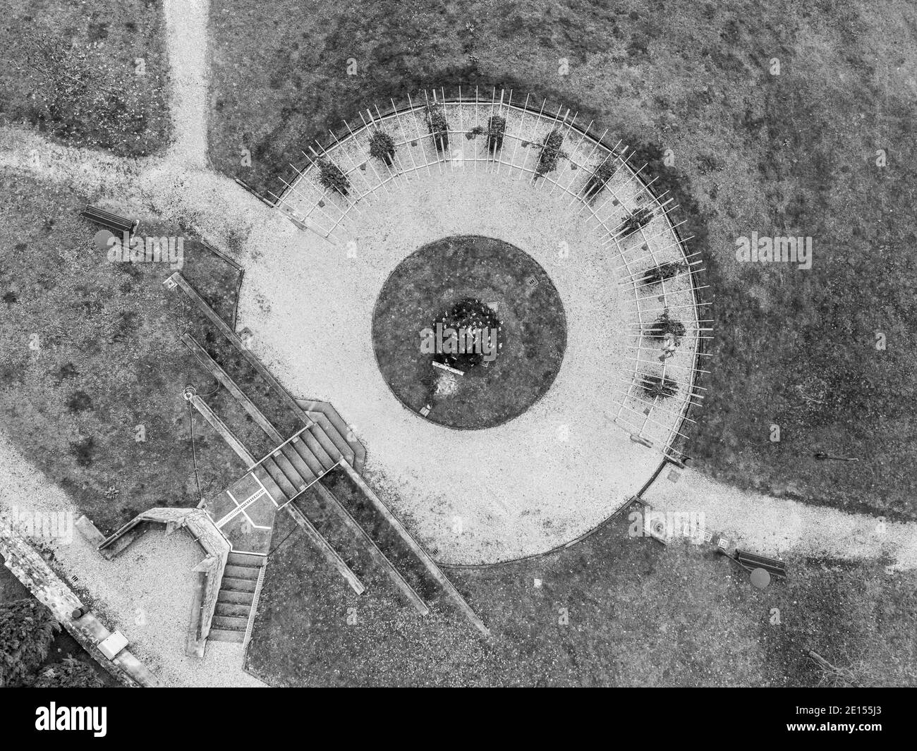 View from above agriculture Black and White Stock Photos & Images - Alamy