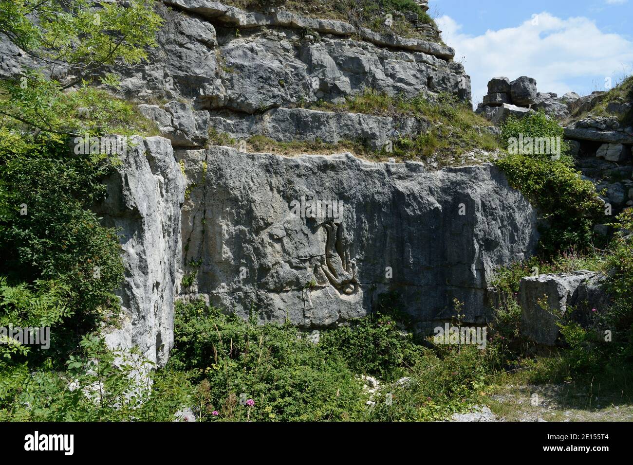 Tout Quarry Sculpture Park And Reserve High Resolution Stock ...