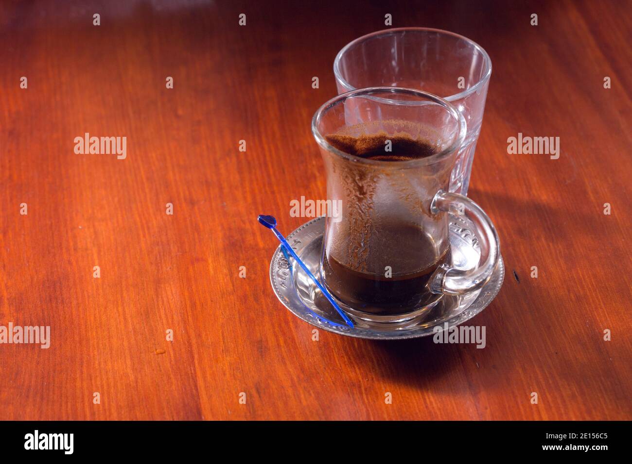 Turkish coffee turk cup water hi-res stock photography and images - Alamy