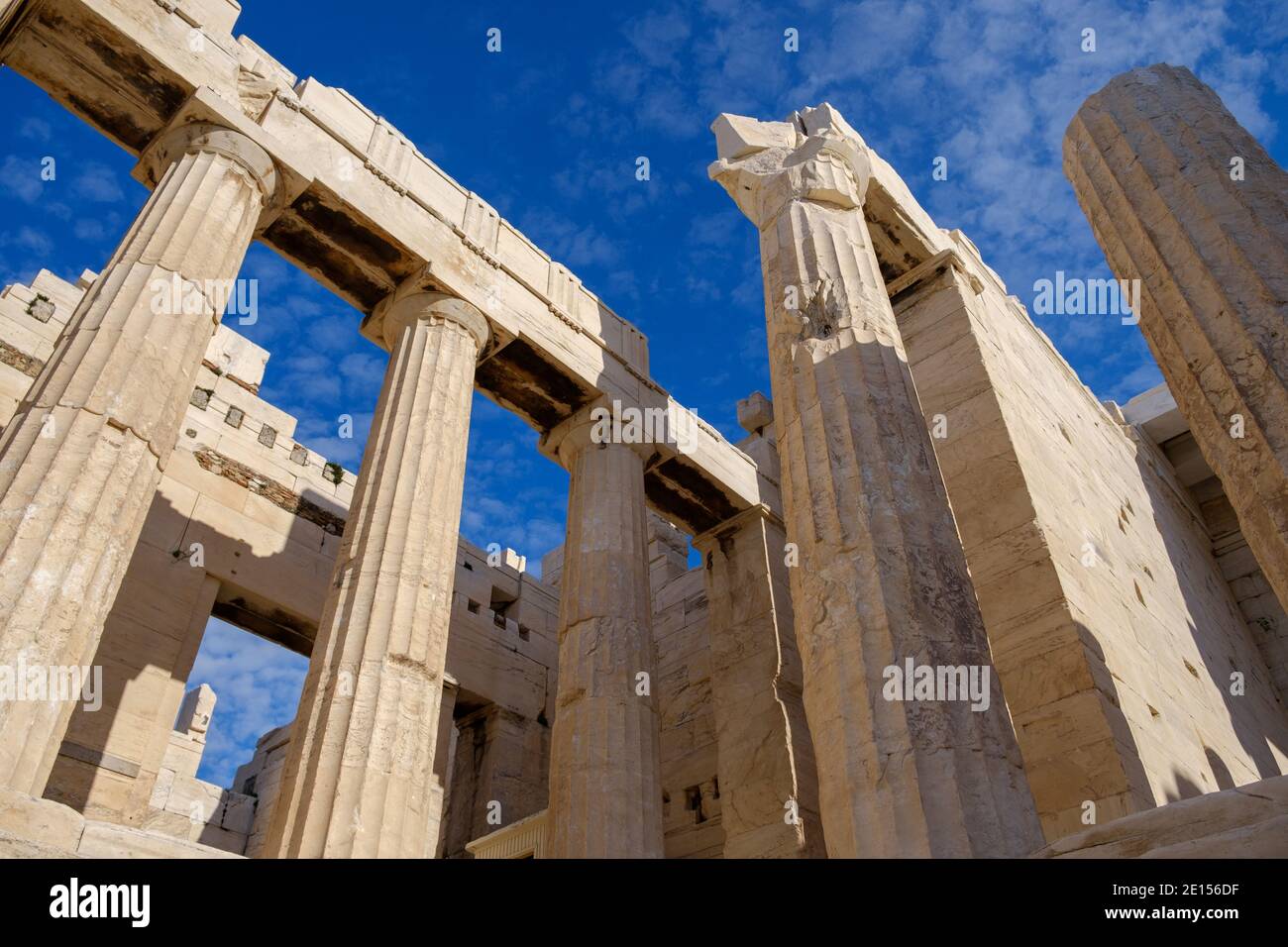 Detail of top of ancient greek ceiling hi-res stock photography and ...