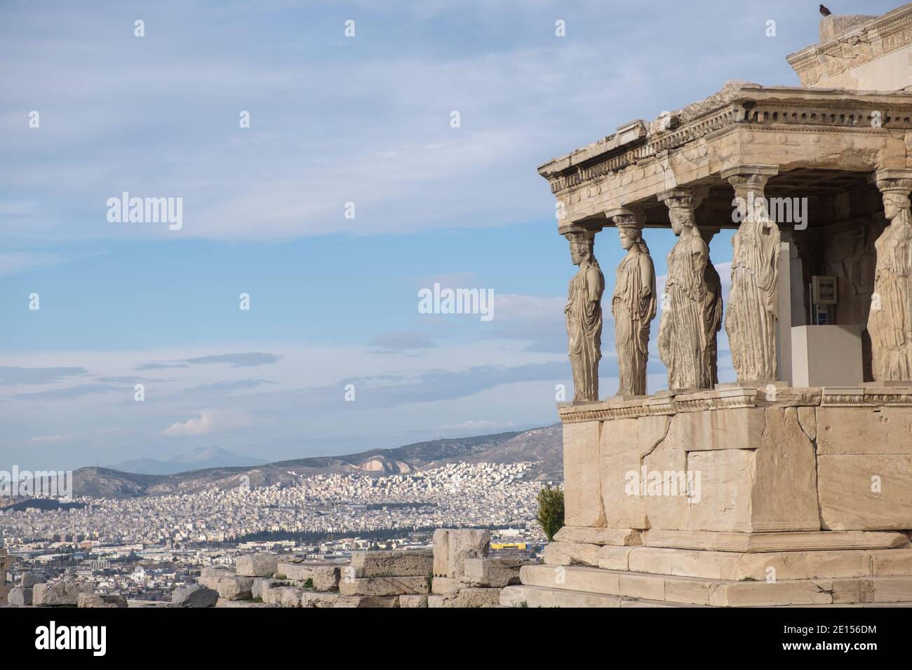 Old temple of athena hi-res stock photography and images - Alamy