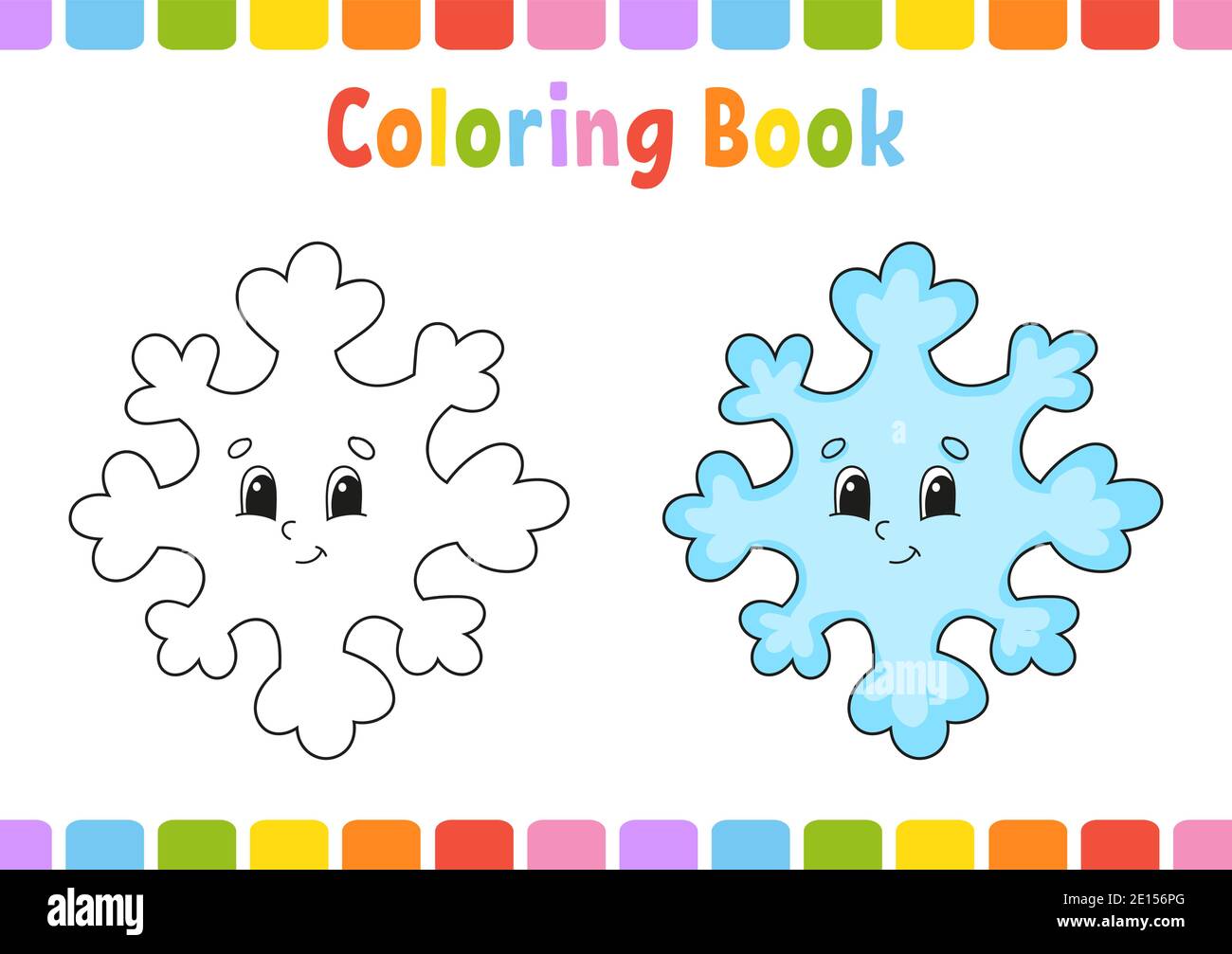 Coloring book for kids. Cheerful character. Vector illustration. Cute ...