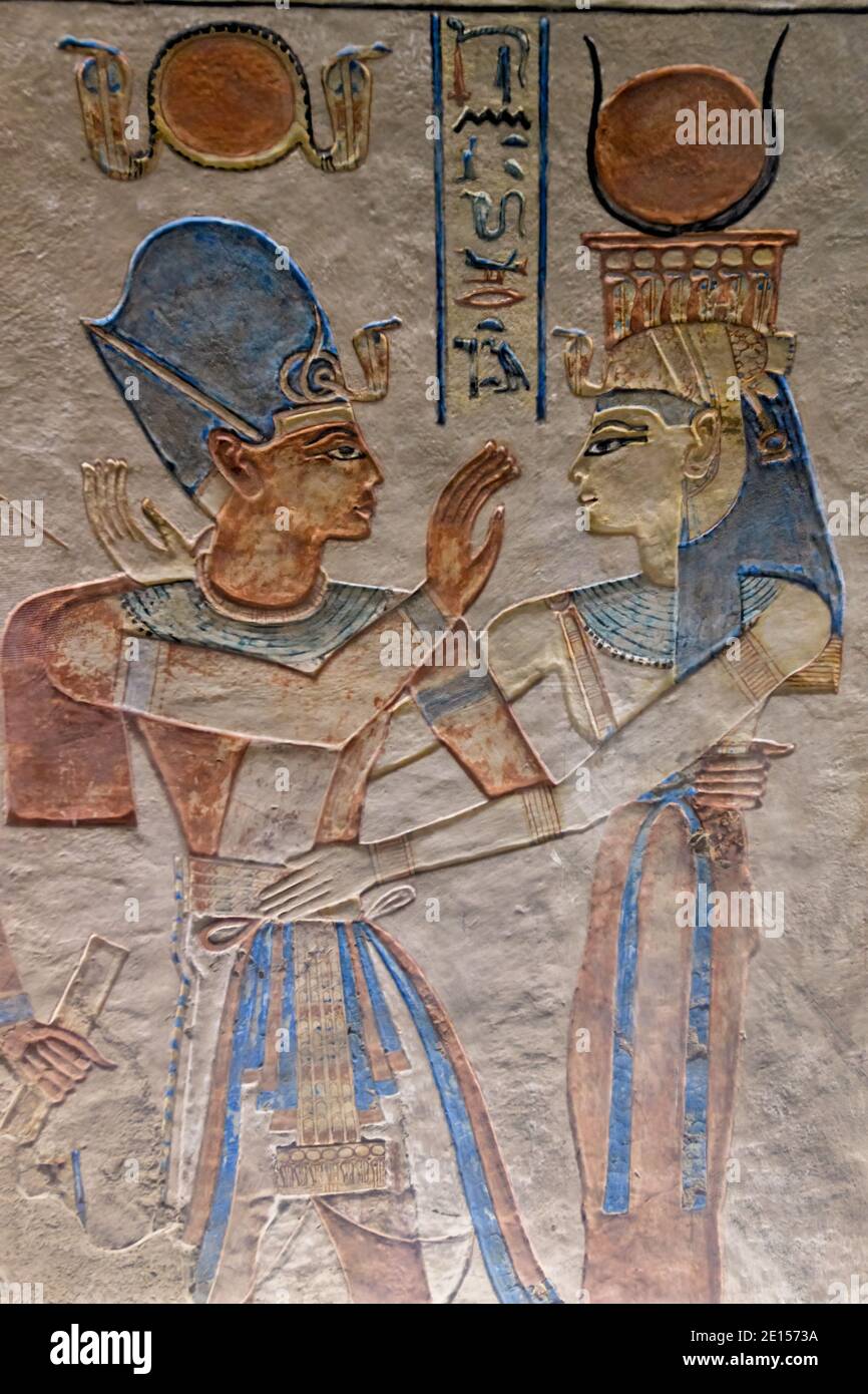 Tomb of prince amenherkhepshef hi-res stock photography and images - Alamy