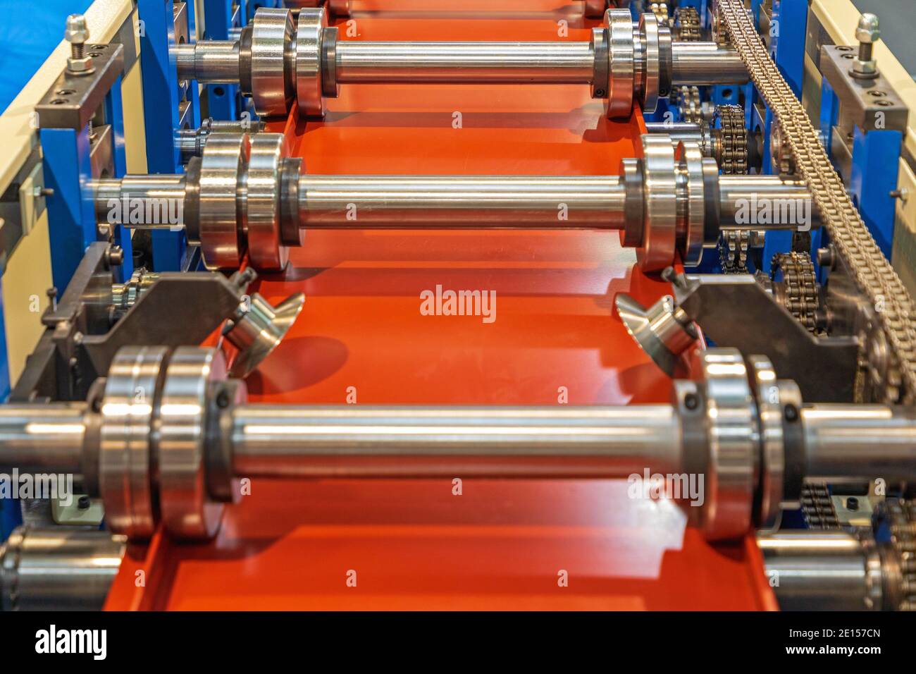 Roll forming hi-res stock photography and images - Alamy