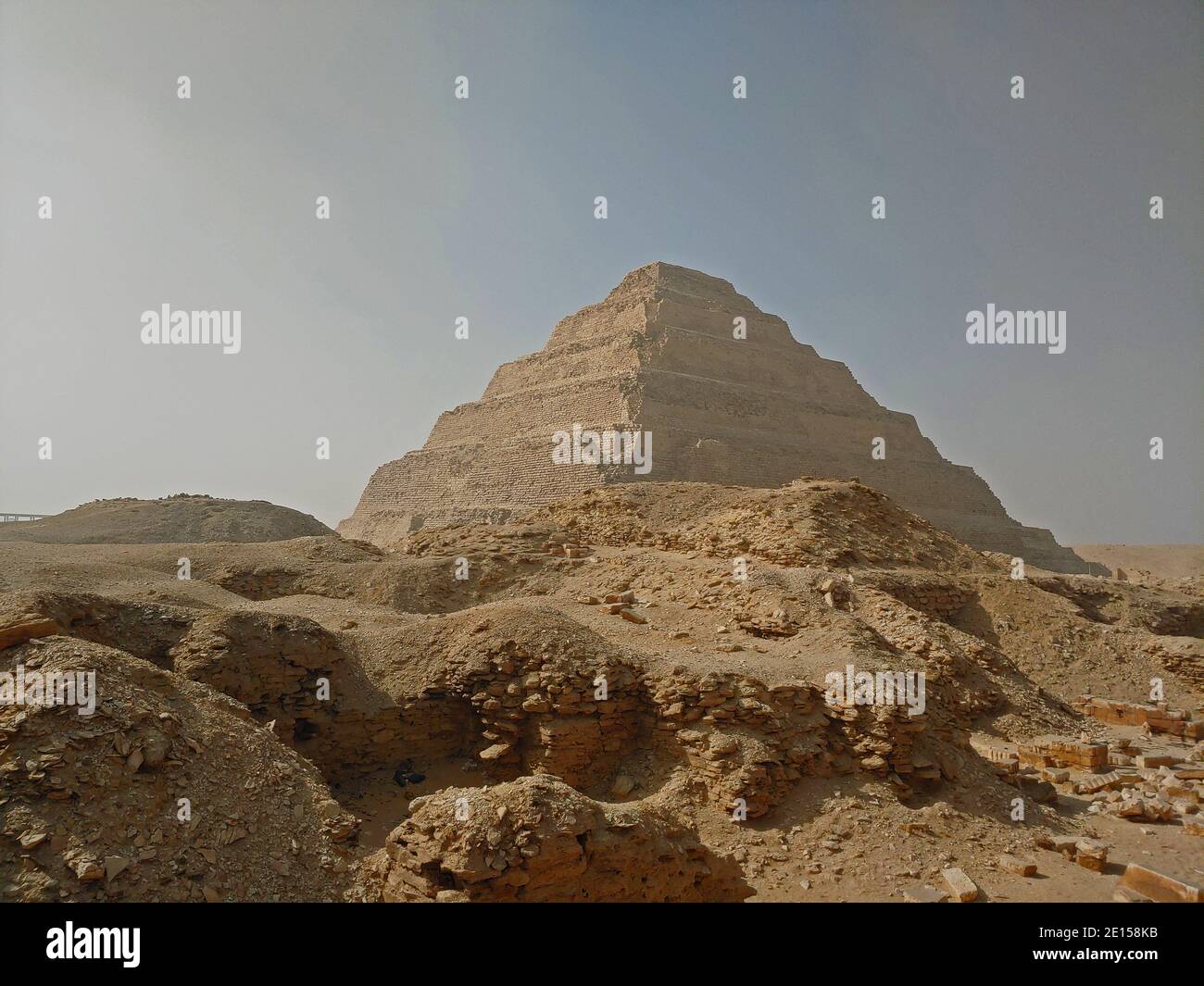 Pyramid of Djoser v2.0 Stock Photo - Alamy
