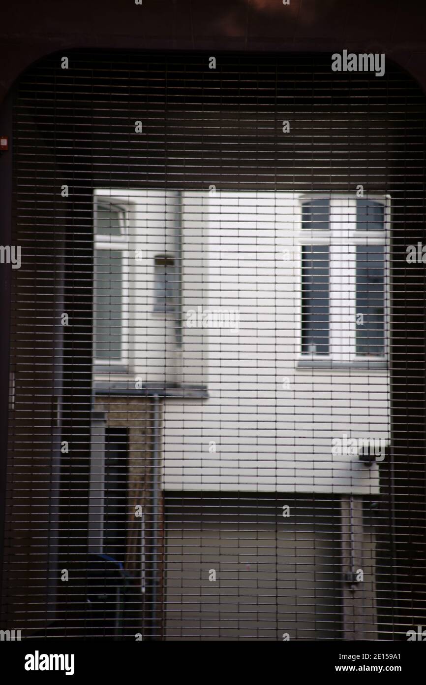 Latticed gate hi-res stock photography and images - Alamy
