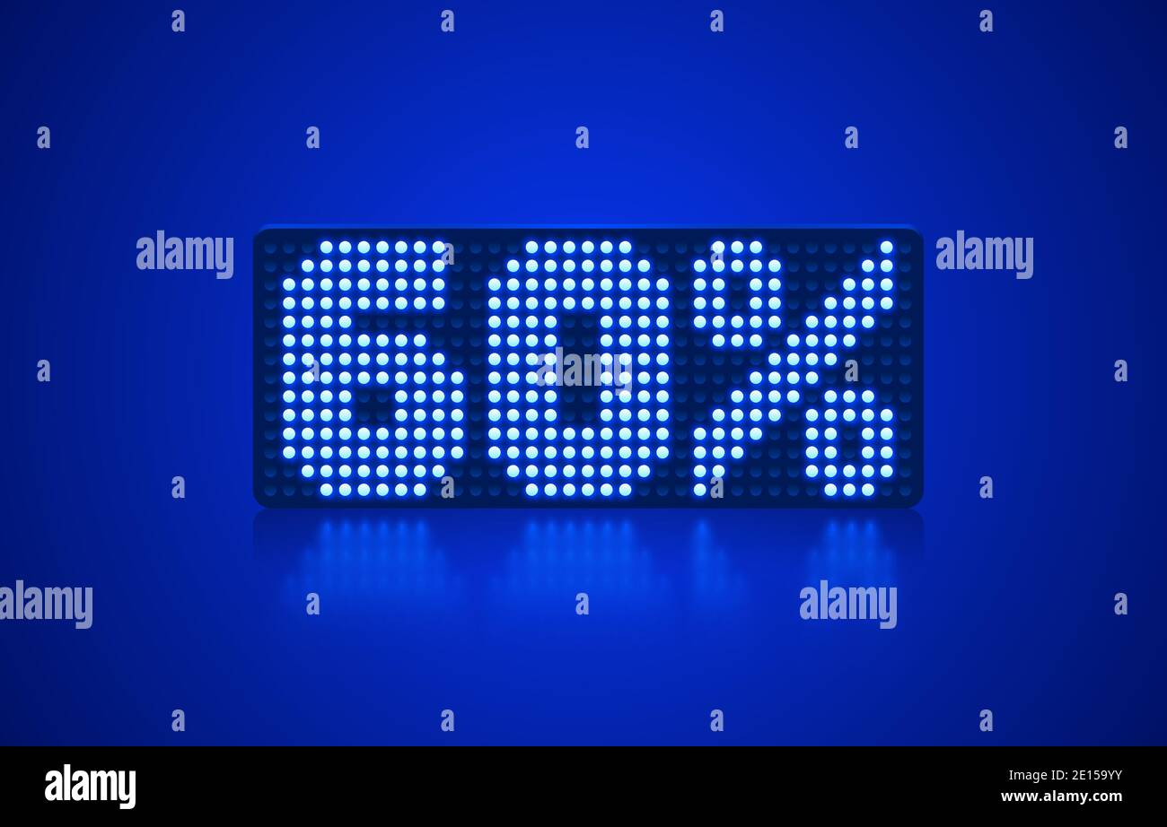 Neon frame 60 off text banner. Night Sign board. Vector illustration ...