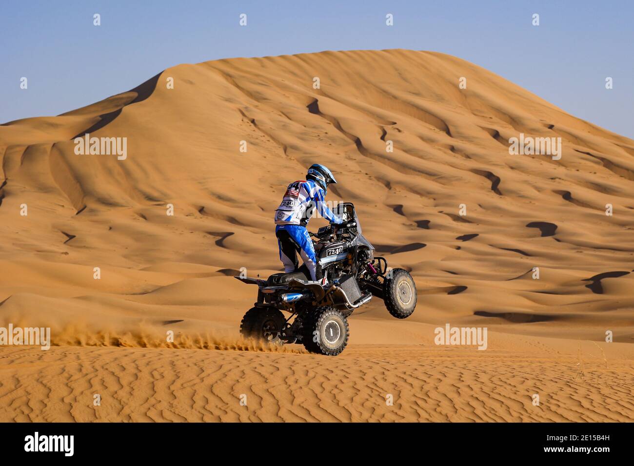 Team, Quad, action during the 2nd stage of the Dakar 2021 between Bisha ...