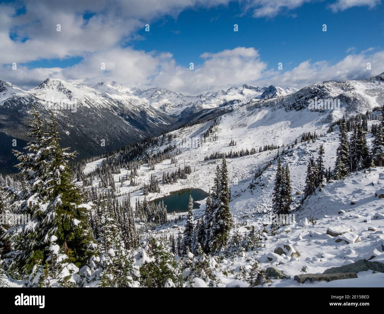 Whistler backcomb ski resort hi-res stock photography and images - Alamy