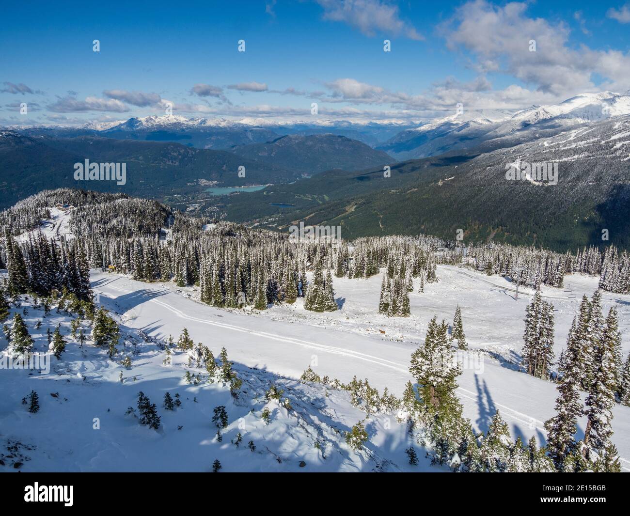 Whistler backcomb ski resort hi-res stock photography and images - Alamy