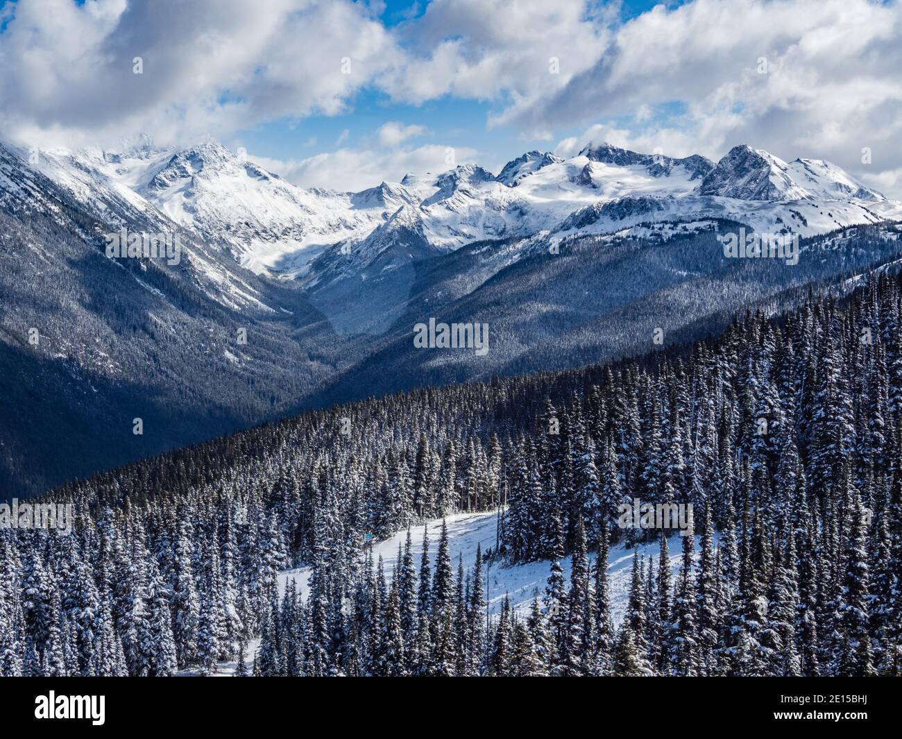 Whistler backcomb ski resort hi-res stock photography and images - Alamy