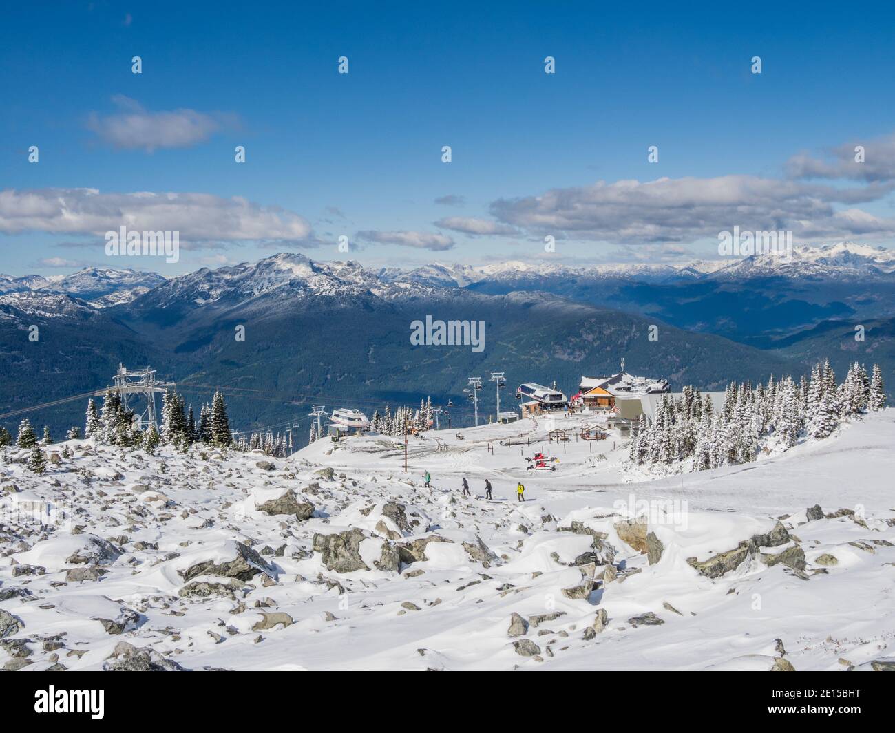 Whistler-Blackcomb Ski Resort, British Columbia, Canada Stock Photo - Alamy