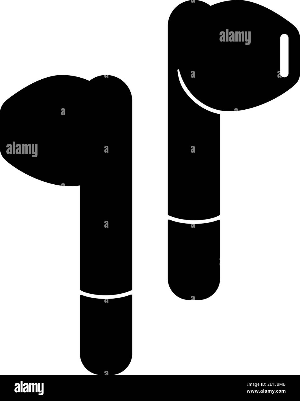 Earbuds vector vectors hi-res stock photography and images - Alamy