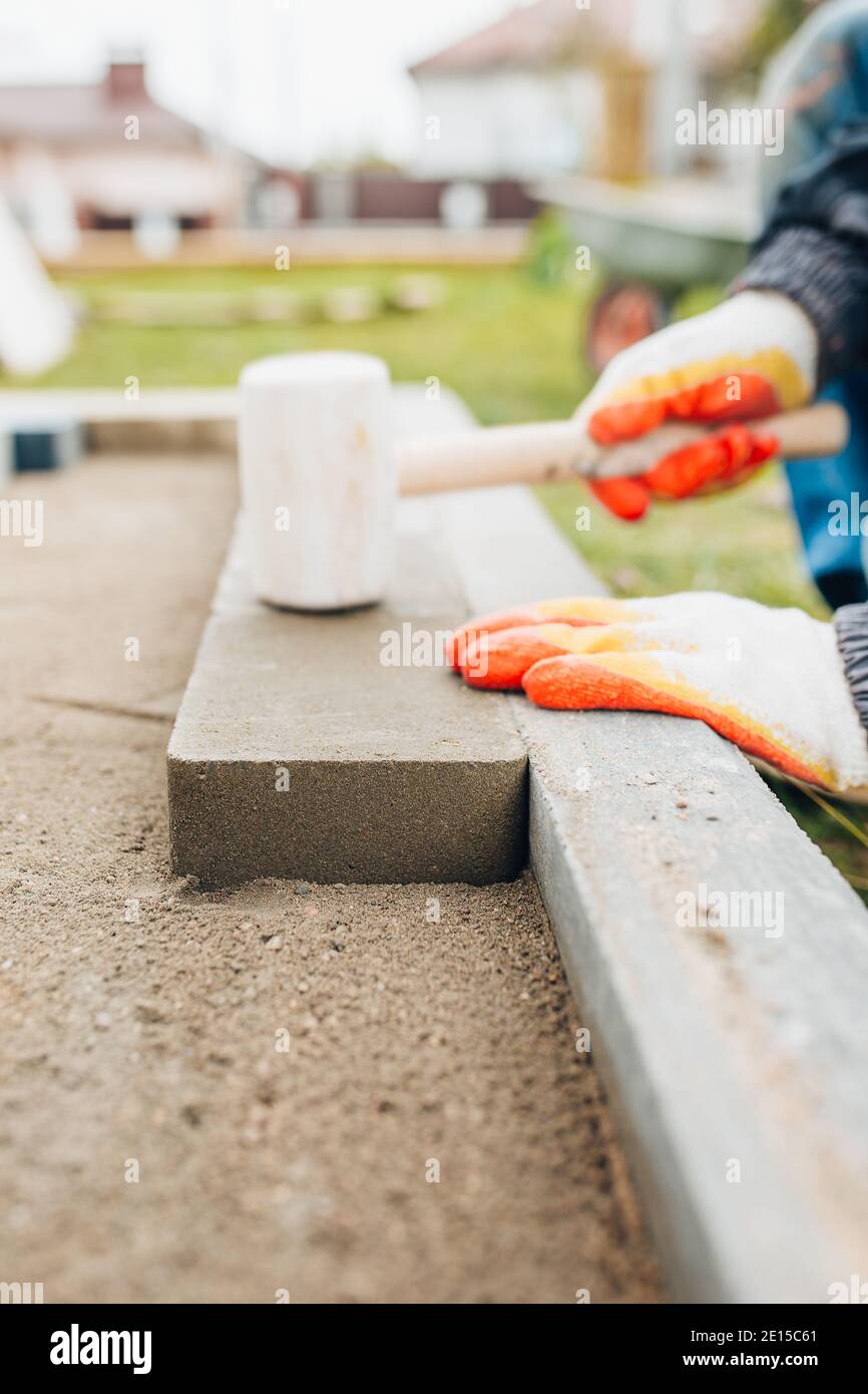 Master works on ceramic tile hi-res stock photography and images - Alamy
