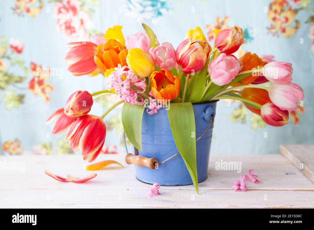 Colorful Spring Flowers Stock Photo - Alamy