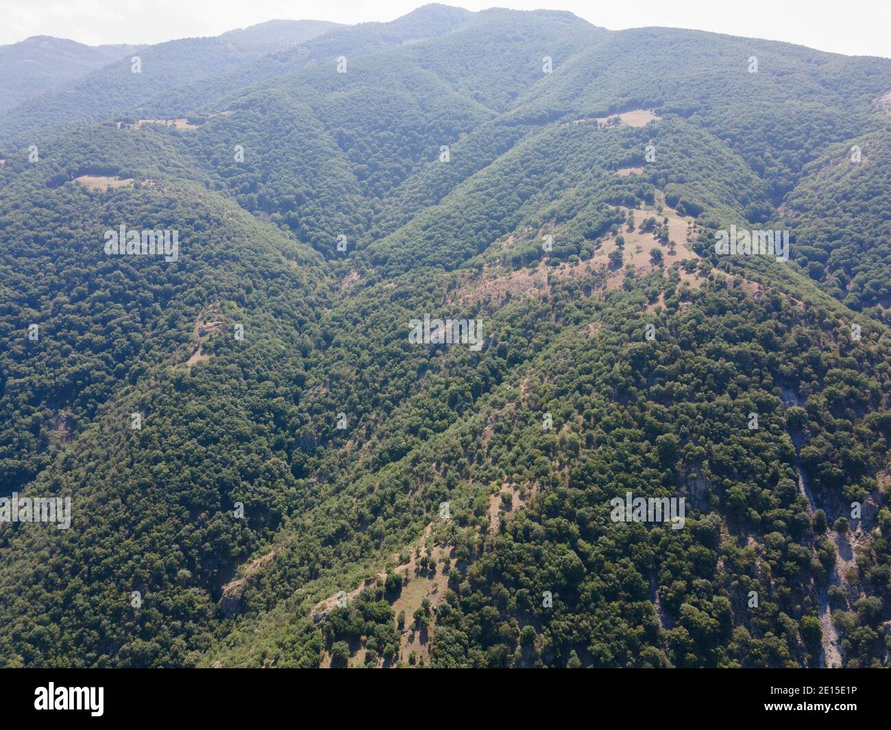 Amazing Aerial view of Kresna Gorge, Bulgaria Stock Photo - Alamy