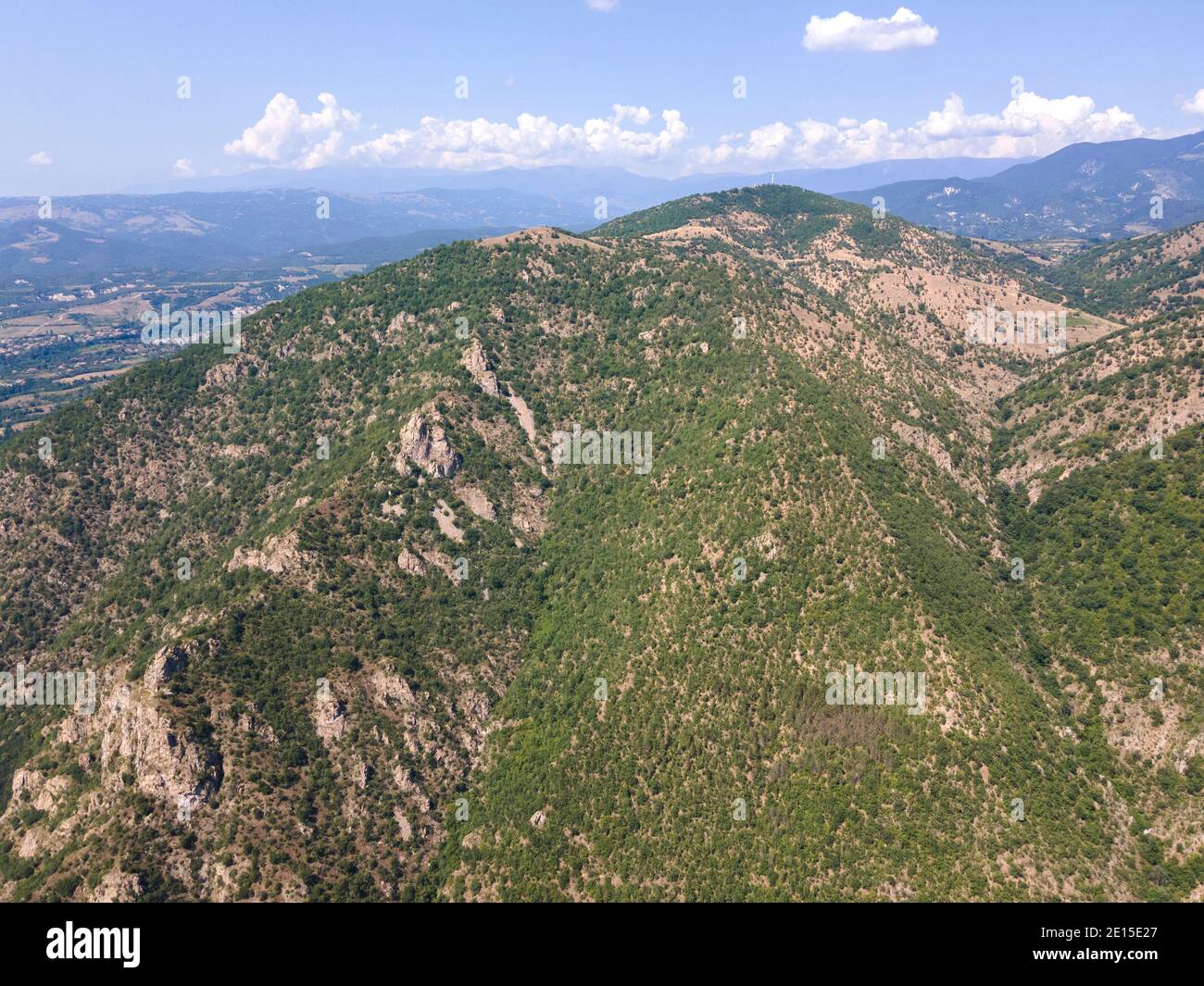 Amazing Aerial view of Kresna Gorge, Bulgaria Stock Photo - Alamy