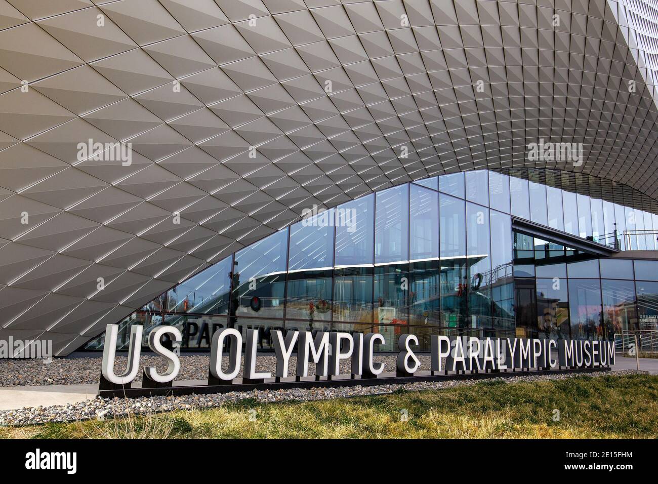 US Olympic and Paralympic Museum in Colorado Springs, Colorado Stock ...