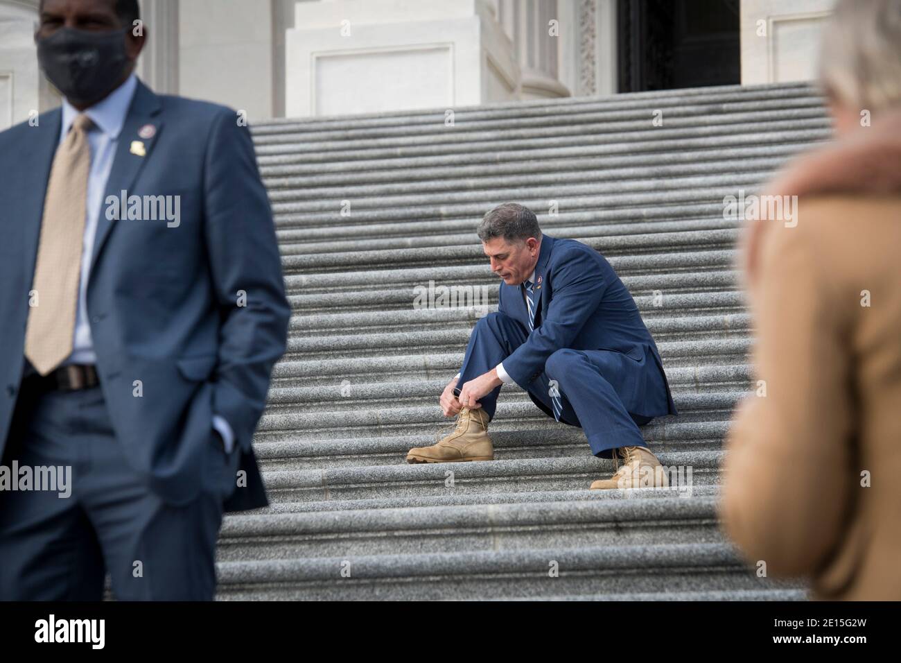 United States Representative Andrew Clyde (Republican of Georgia) ties ...