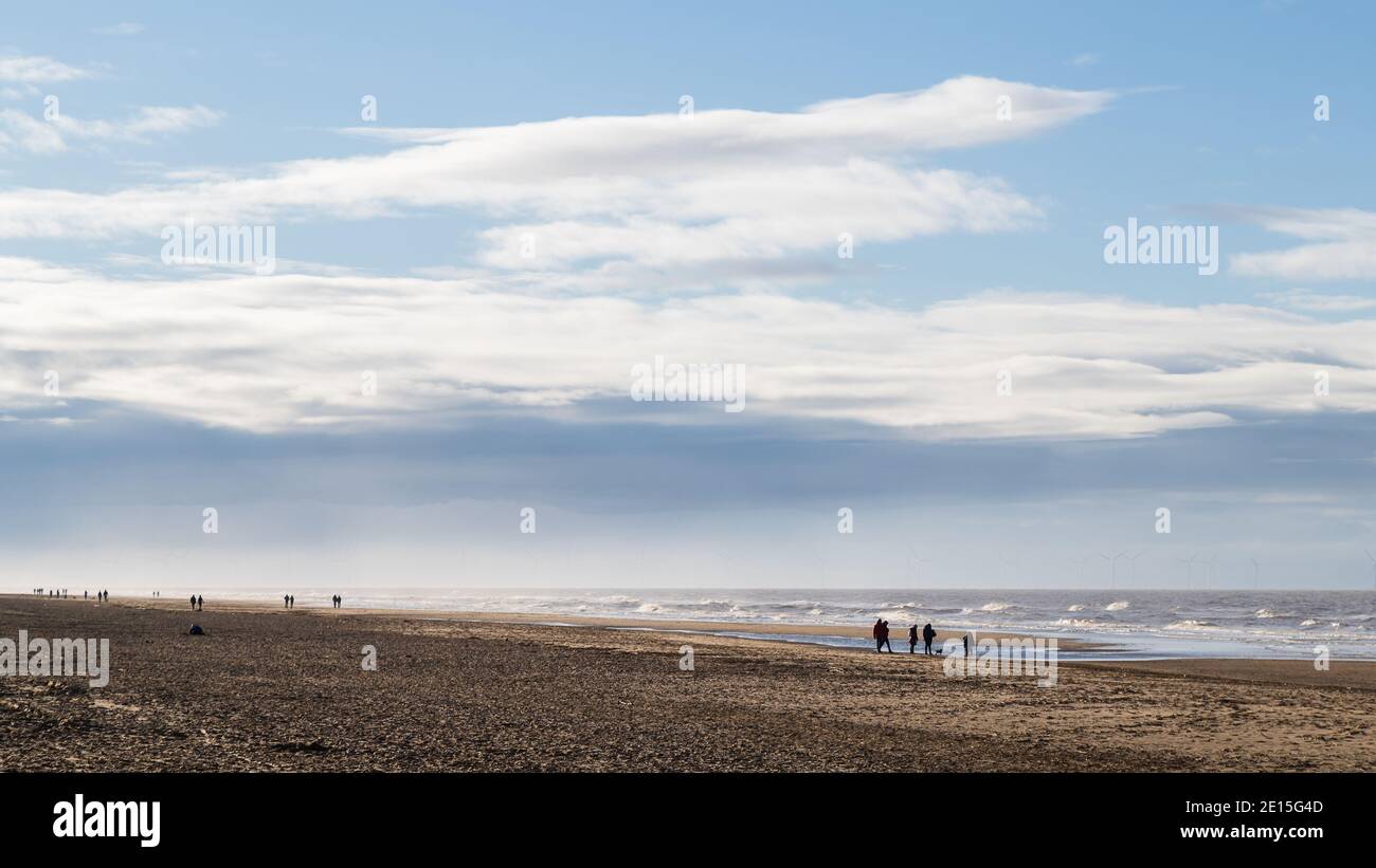 Formby beach liverpool 2021 hi-res stock photography and images - Alamy