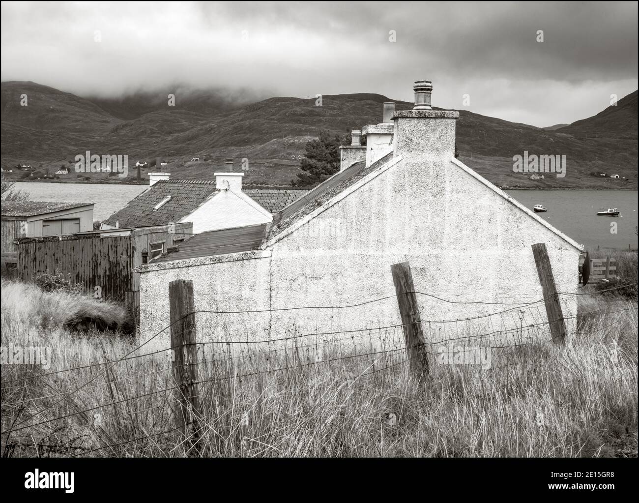 Abandoned croft house isle harris hi-res stock photography and images ...