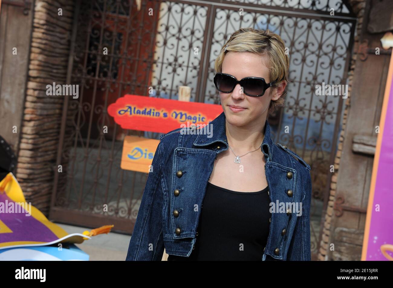 Lorie attending the Magical Moments Festival held at Disneyland Resort ...