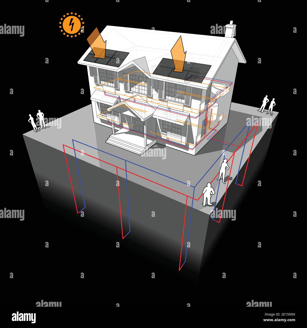 Classic radiator Stock Vector Images - Alamy