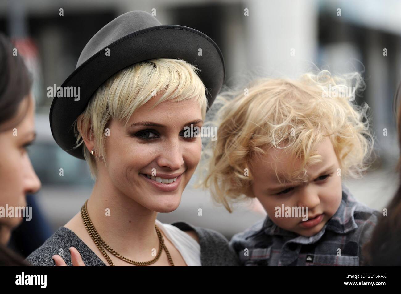 Ashlee Simpson arrives at Lucky Magazine celebrates the launch of Lucky ...