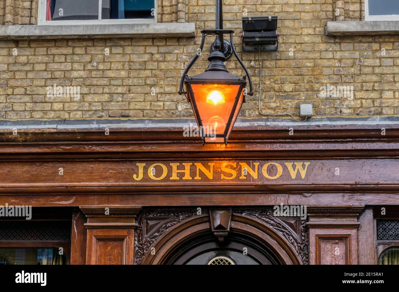 The John Snow public house in Broadwick Street, Soho, London Stock ...