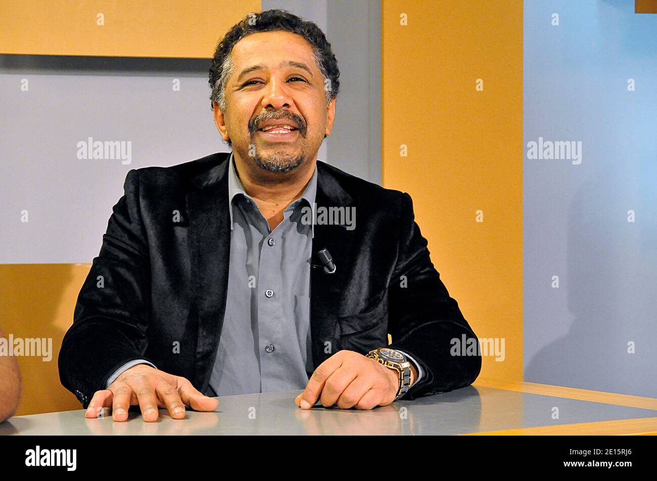 EXCLUSIVE - Algerian singer Khaled poses for our photographer at 3A ...