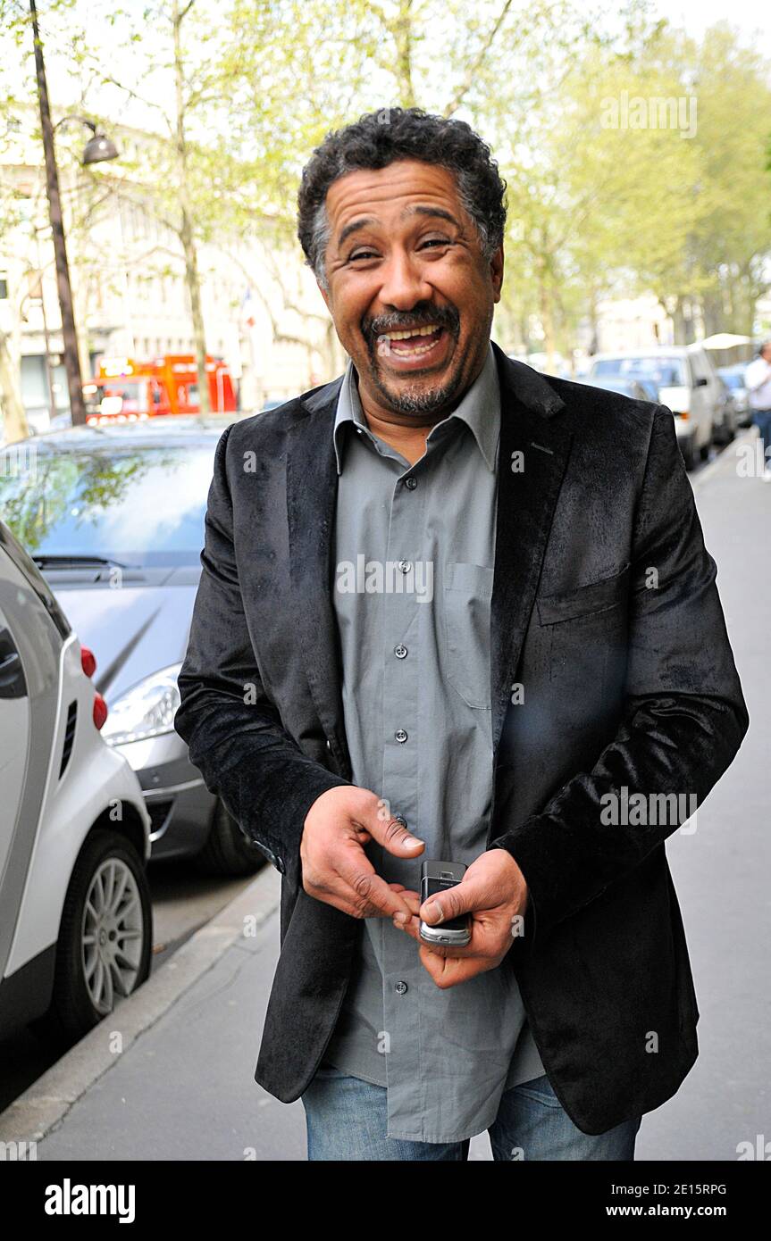 EXCLUSIVE - Algerian singer Khaled poses for our photographer at 3A ...