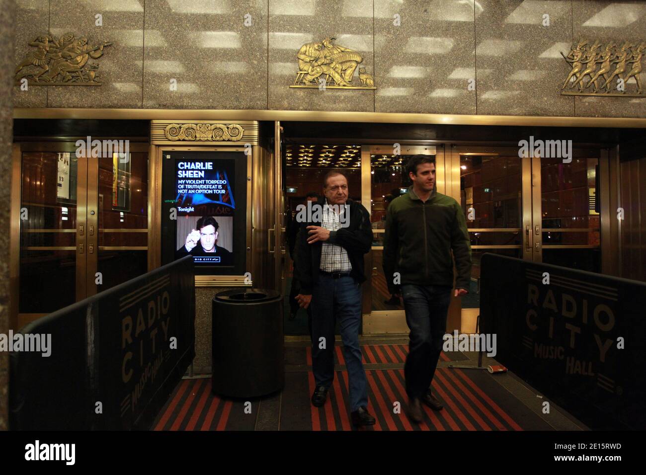 Crowds leave early from the Charlie Sheen LIVE: My Violent Torpedo of ...