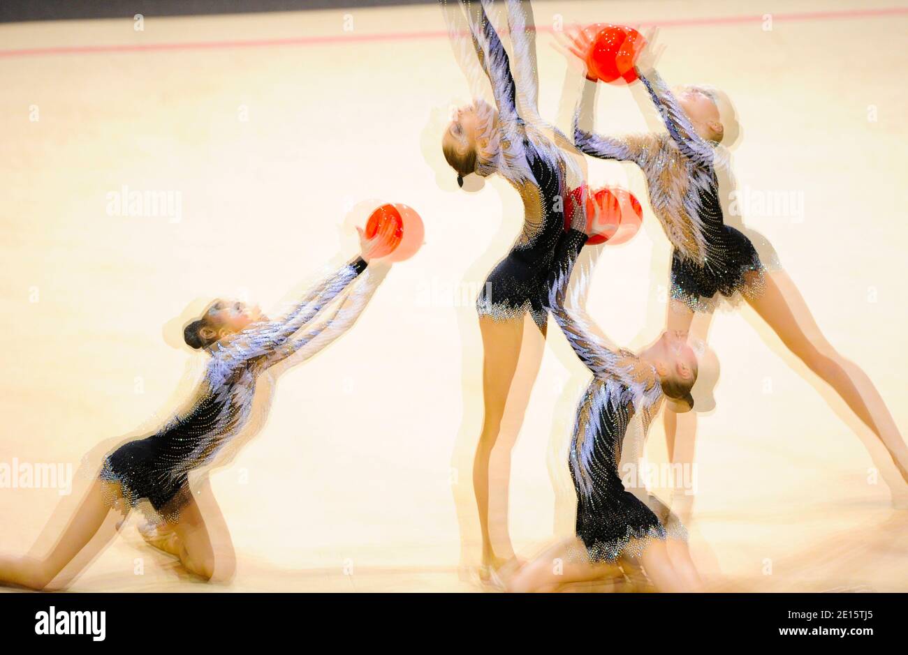 Rythmic gymnastic hi-res stock photography and images - Alamy