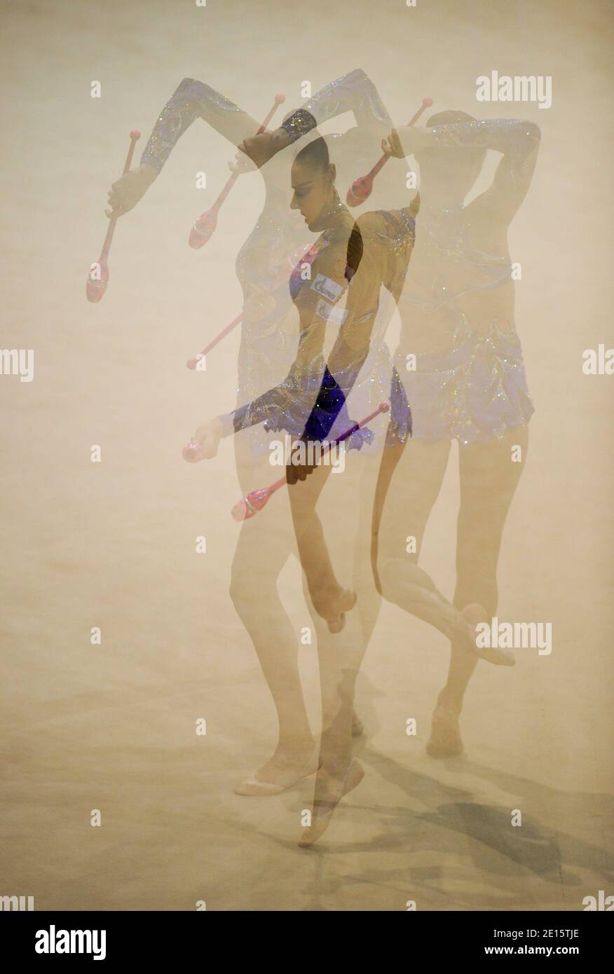 Rythmic gymnastic hi-res stock photography and images - Alamy
