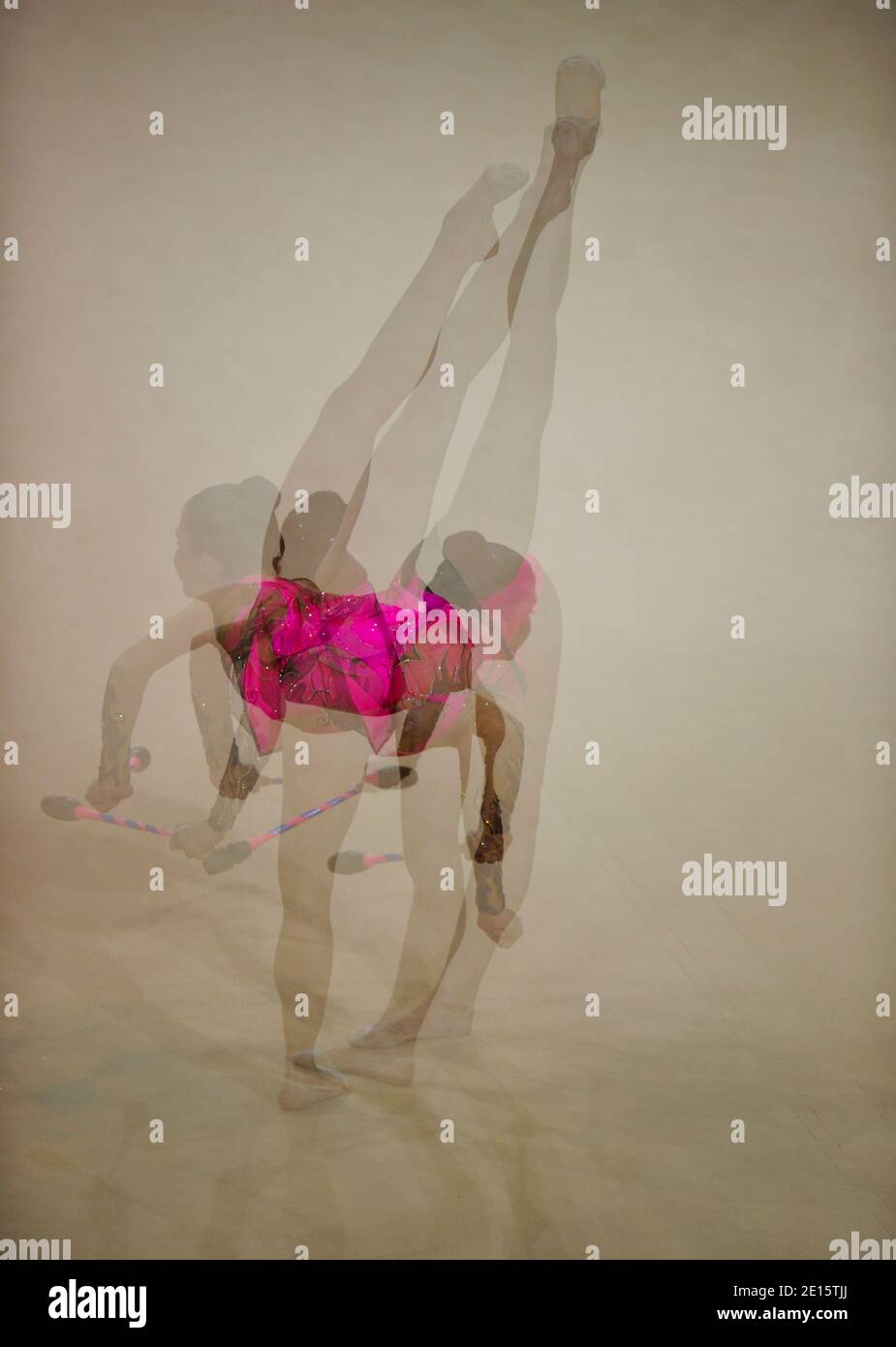 Rythmic gymnastic hi-res stock photography and images - Alamy