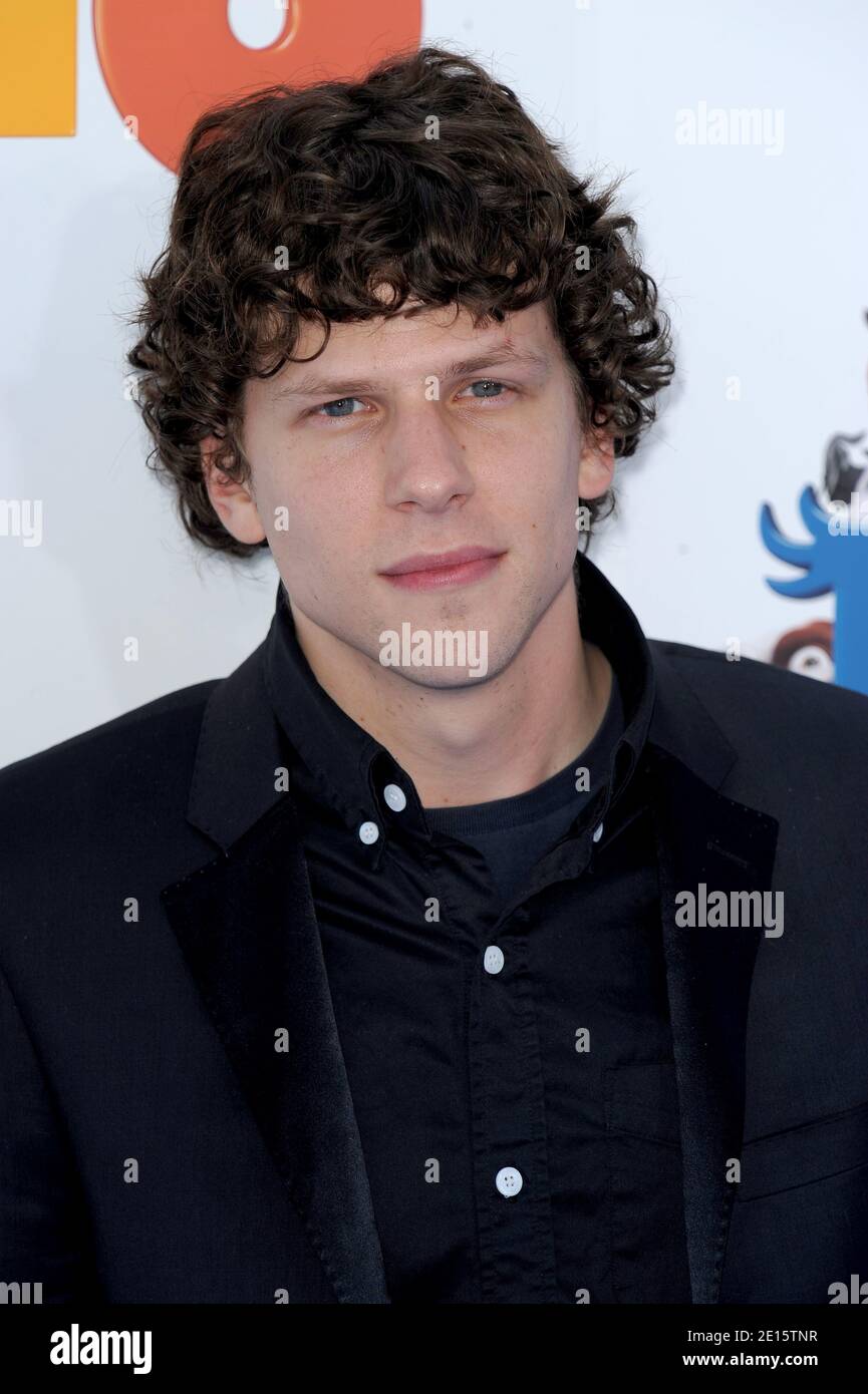 Jesse Eisenberg attends the premiere of 'Rio' at the Chinese Theatre in ...
