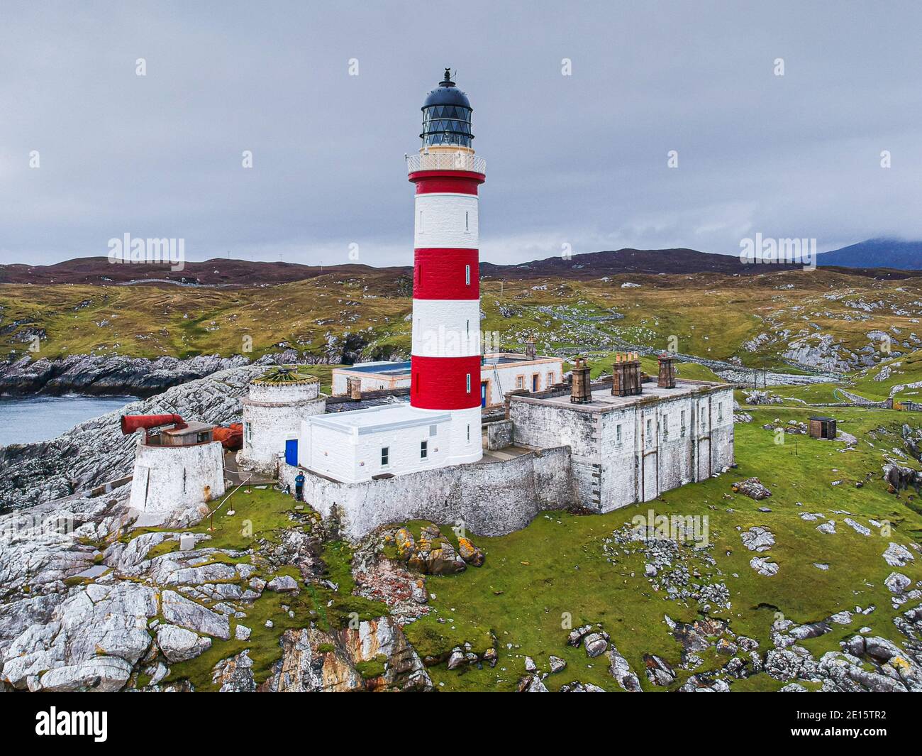 Eilan Glas Lighthouse, Scalpay Stock Photo - Alamy