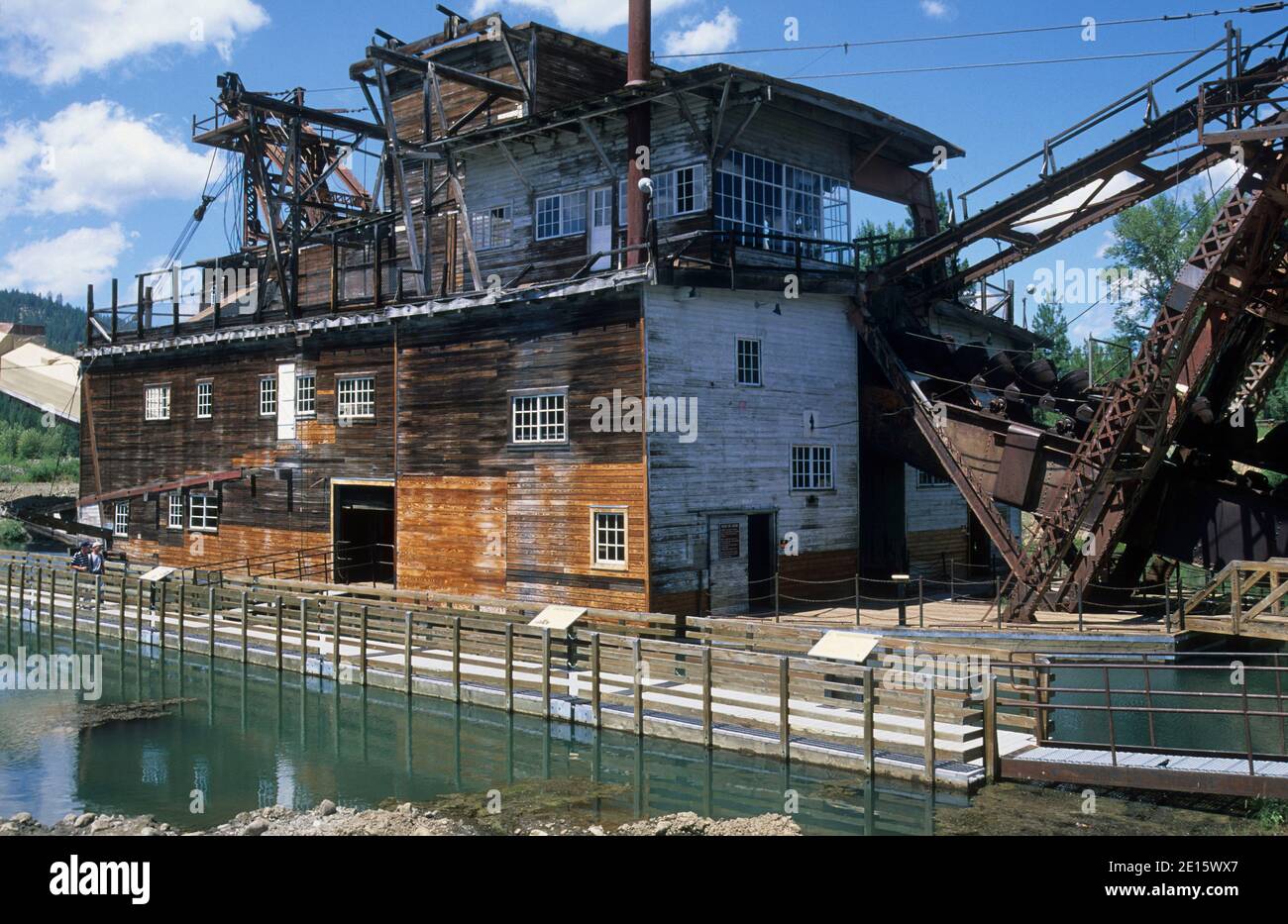 Sumpter Dredge, Sumpter Valley Dredge State Park, Oregon Stock Photo ...