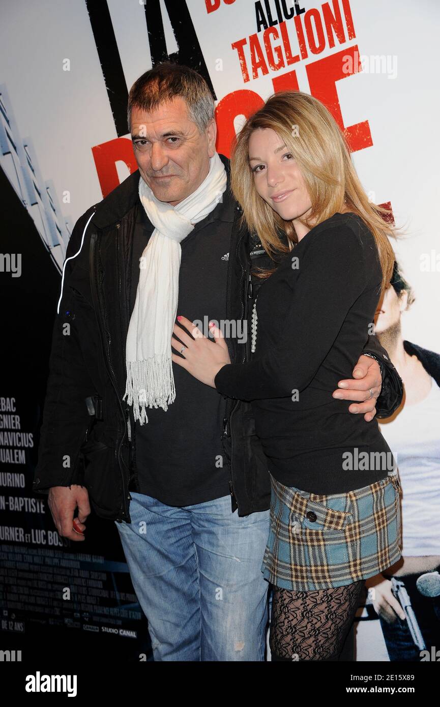 Jean-Marie Bigard and Lola attending the premiere of 'La Proie' held at ...