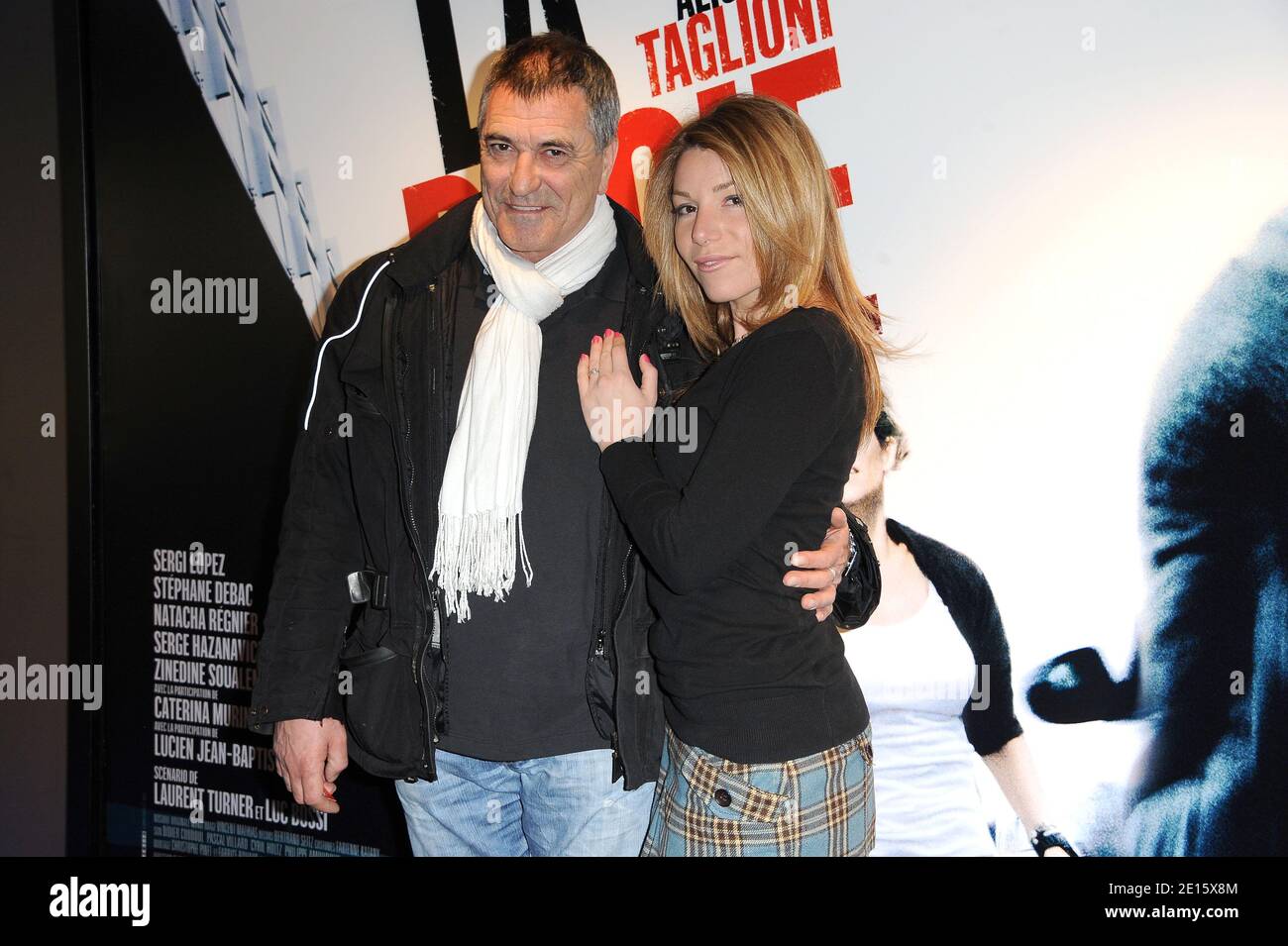 Jean-Marie Bigard and Lola attending the premiere of 'La Proie' held at ...