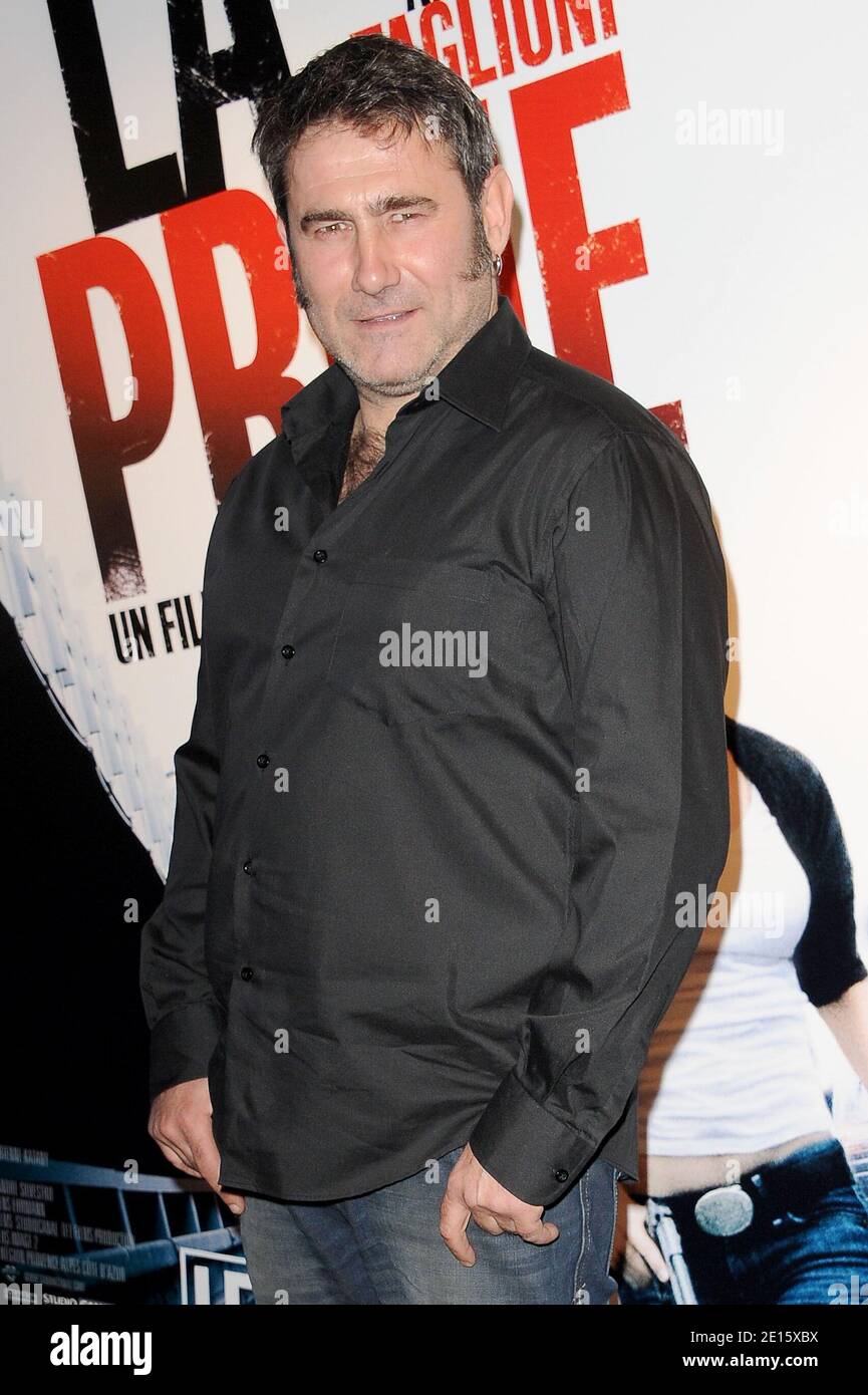 Sergi Lopez attending the premiere of 'La Proie' held at the UGC Bercy ...