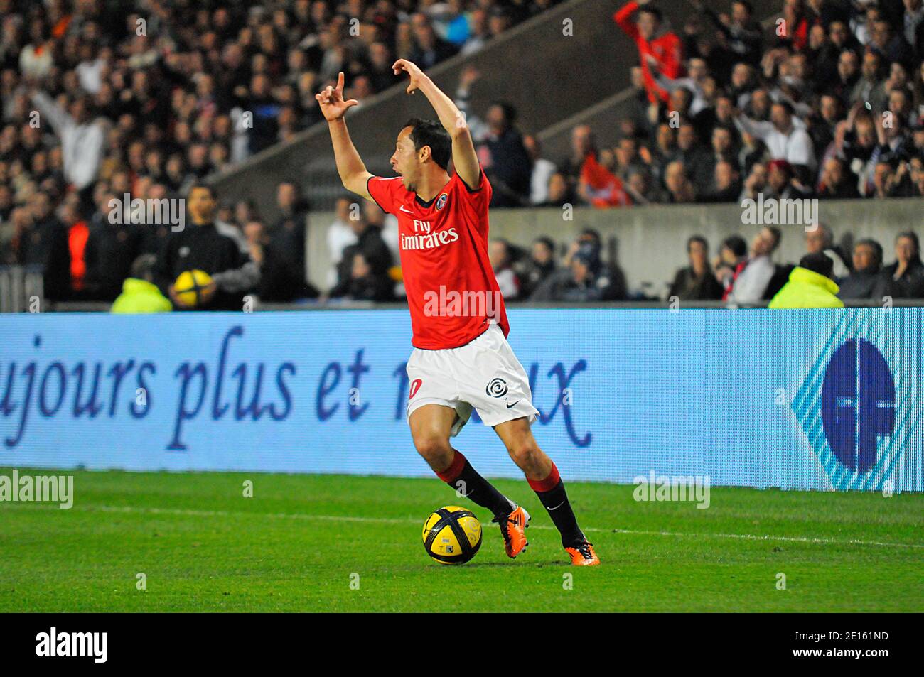 PSG's Nene during the French First League soccer match, Paris Saint ...