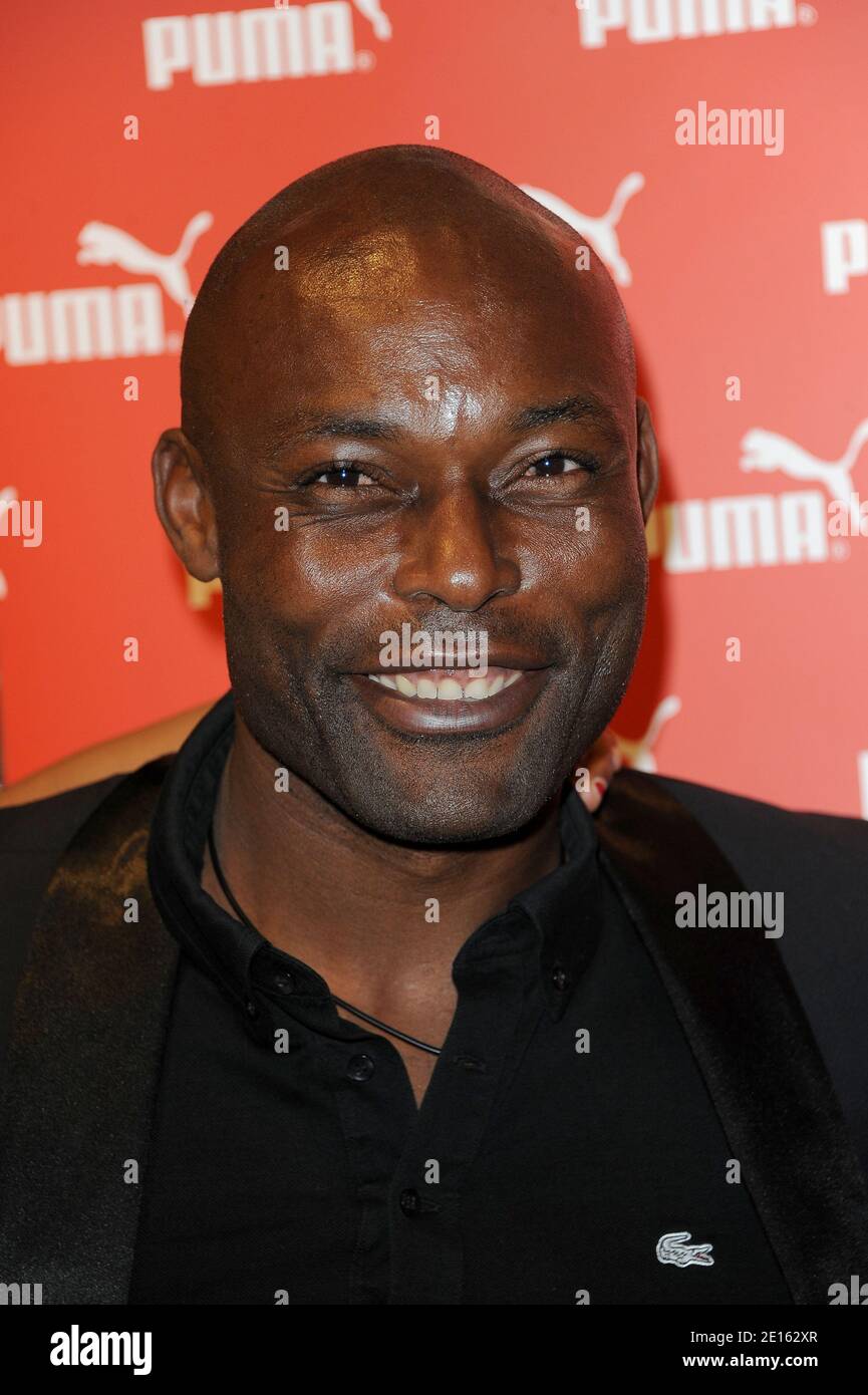 Jimmy Jean-Louis attending the inauguration of the new look concept ...