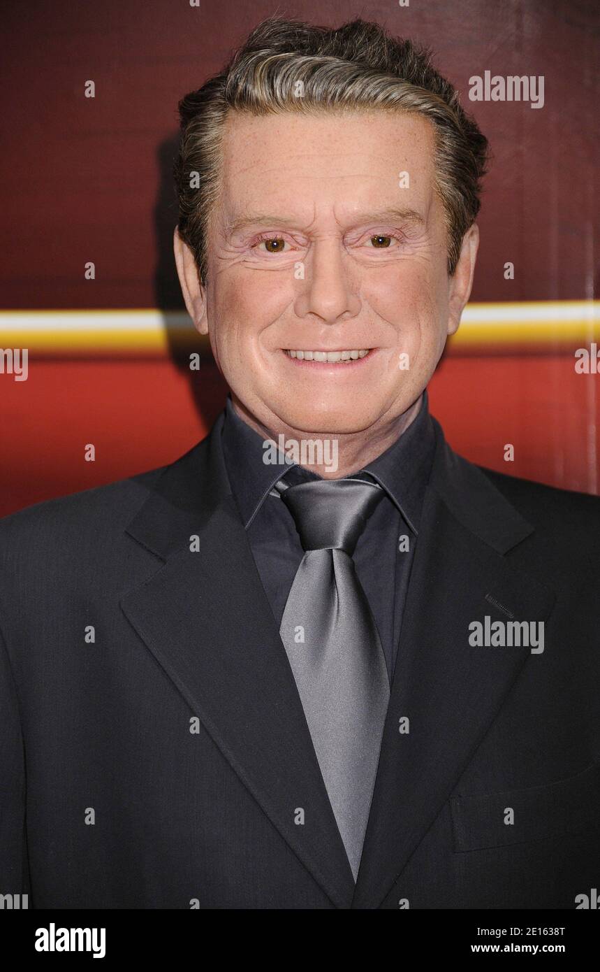 Regis Philbin wax figure on display at Madame Tussaud's Wax Museum in ...