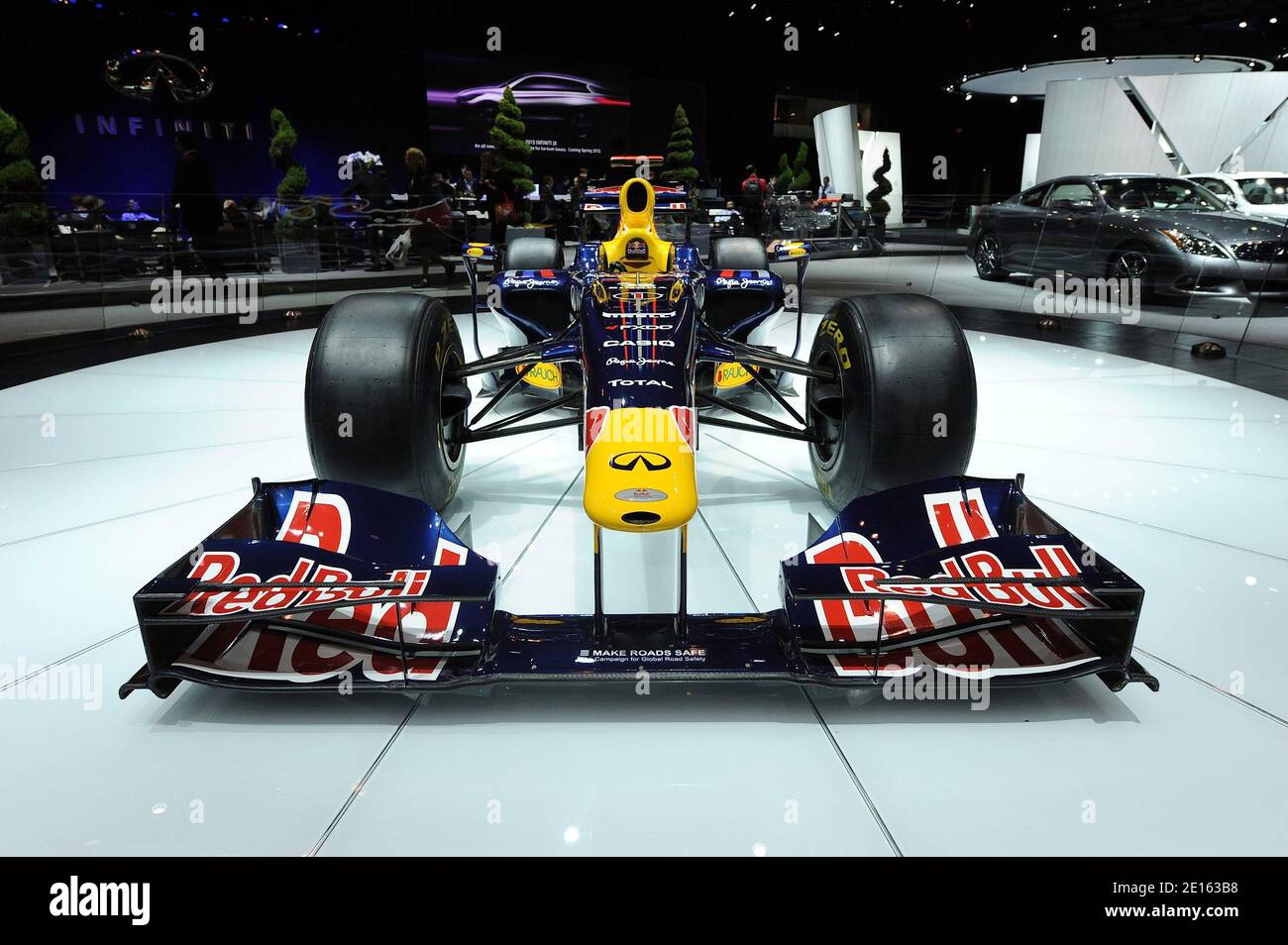 Red Bull RB7 F1 on display during the '2011 New York International Auto ...